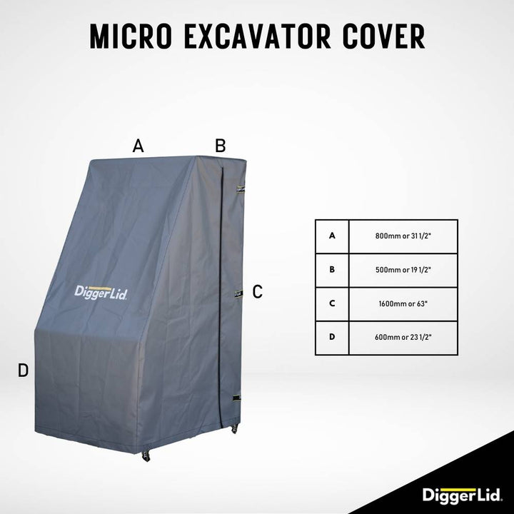 Micro Excavator Cover | DiggerLid